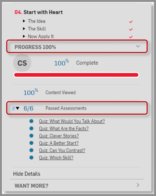 How can I check my course progress?