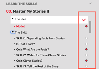 How can I check my course progress?