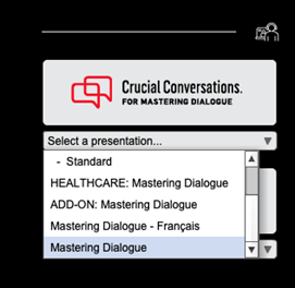 Current Versions of Crucial Learning VIP Presentations