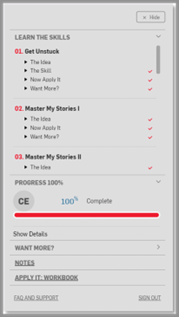 How do I navigate the course?