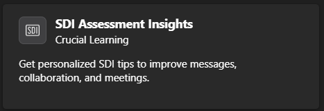 How do I install the SDI app for Outlook?